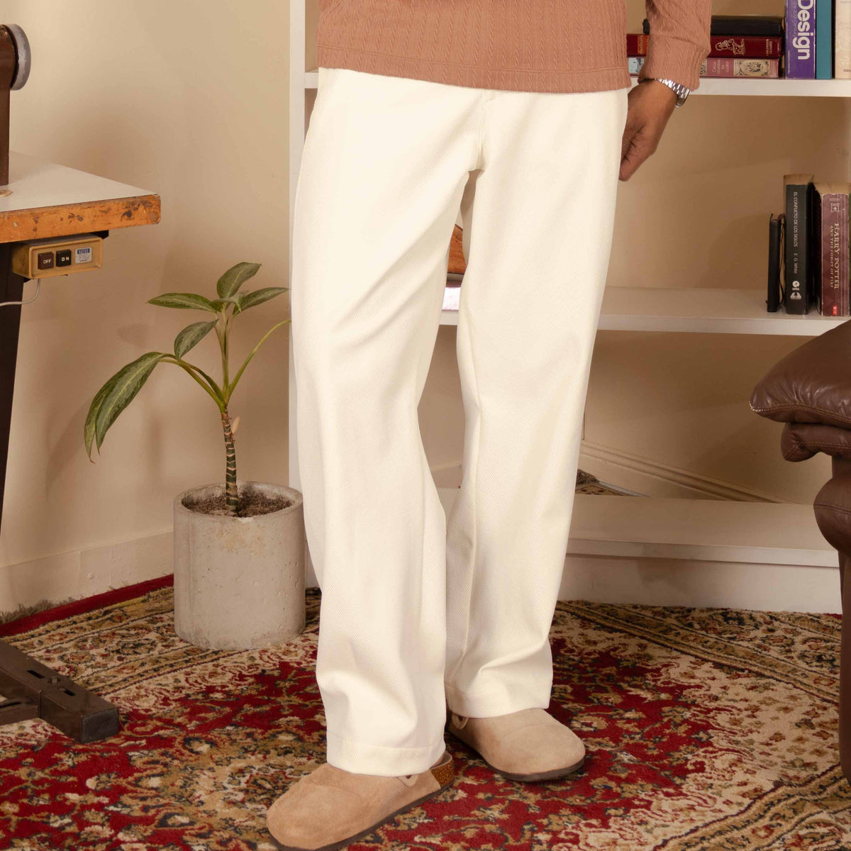 Ivory EcoDrift Trousers