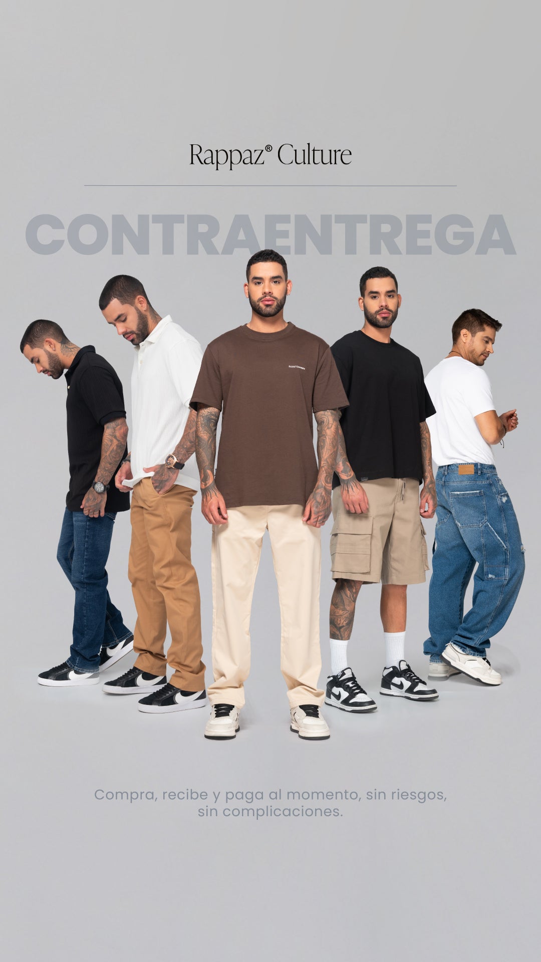 RAPPAZ COLOMBIA | ROPA PARA HOMBRE